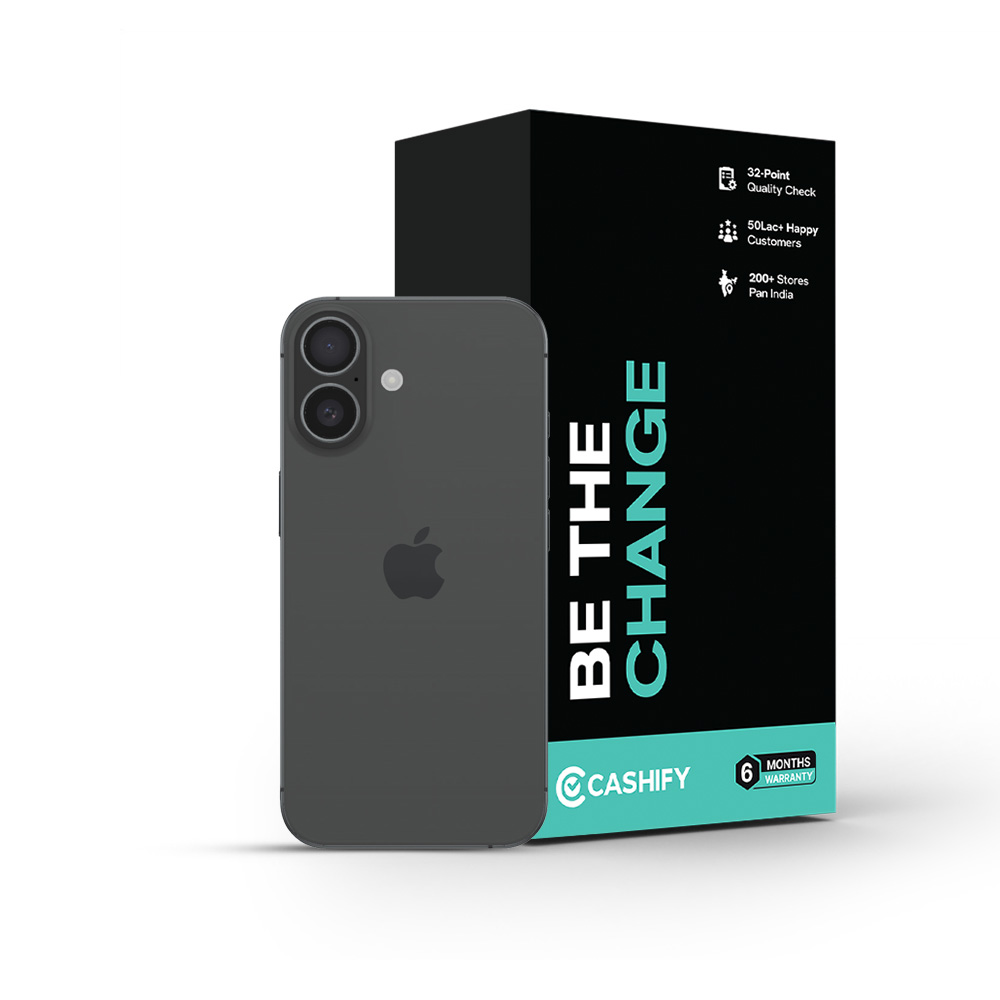Buy Refurbished Apple iPhone 16 Online at Cashify Store