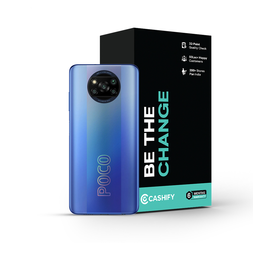 Buy Refurbished and Second Hand POCO X3 Pro Online at Cashify Store