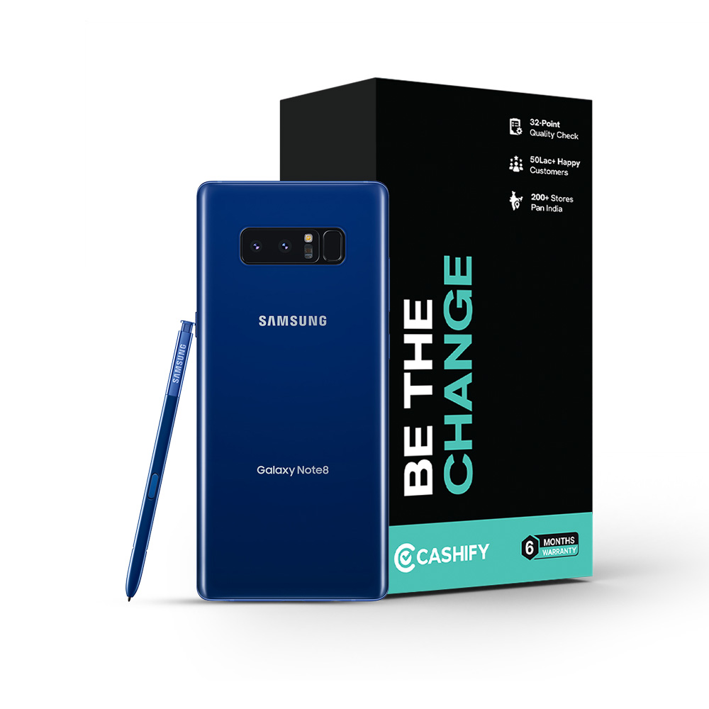 Buy Refurbished and Second Hand Samsung Galaxy Note 8 Online at Cashify ...